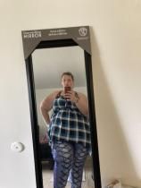 Skew Neck Tee & Cinched Tank Top Set & 3D Leggings Plus Size Summer ...